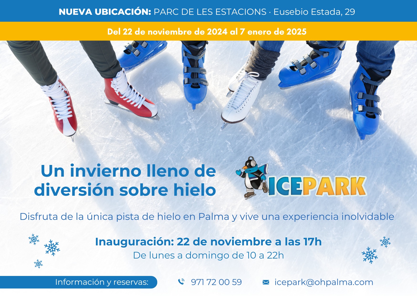 Ice Park Mallorca – La única y auténtica PISTA DE HIELO